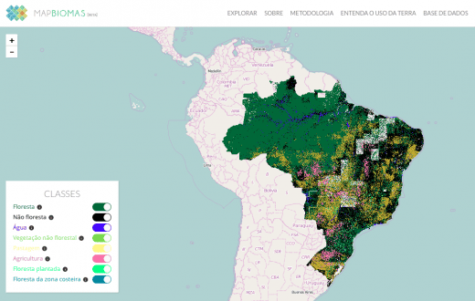MapBiomas: New mapping platform will track annual deforestation in Brazil