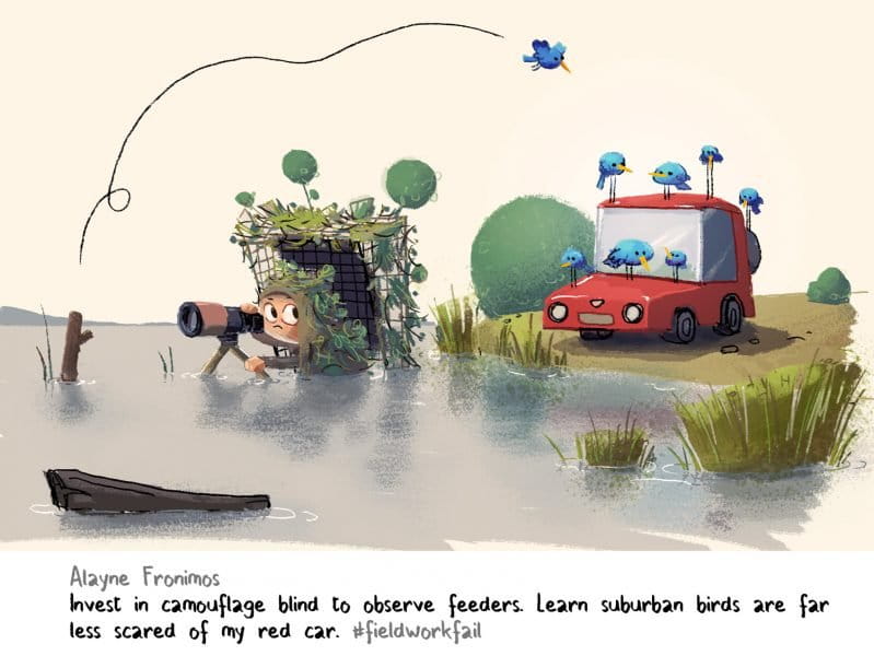 New book takes a humorous look at scientists’ “Fieldwork Fails”