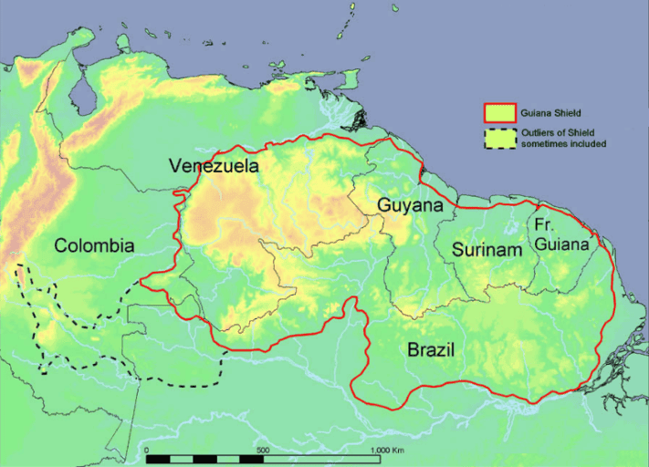 The Guiana Shield, the ‘greenhouse of the world’