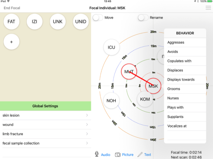 From paper to tablet: A new way to record animal behavior