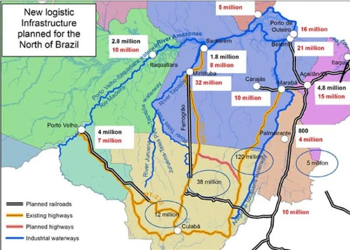 Getting there: The rush to turn the Amazon into a soy transport corridor