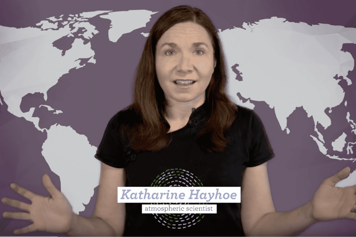 Katharine Hayhoe on how to talk about climate change: 'Share from the ...