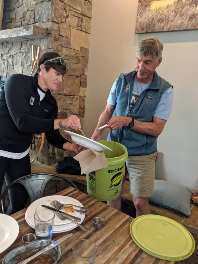 Food is biggest stumbling block on zero-waste nature tour