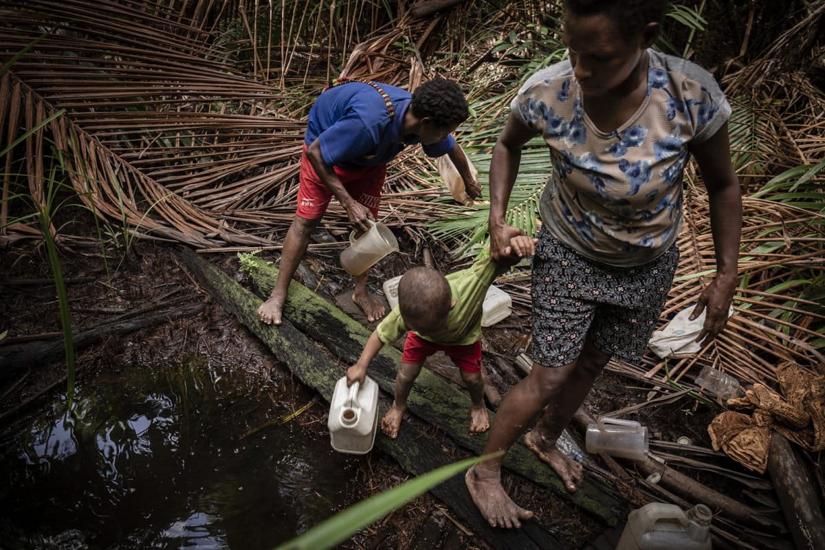 Photos: In southern Papua, navigating an alien world built on palm oil