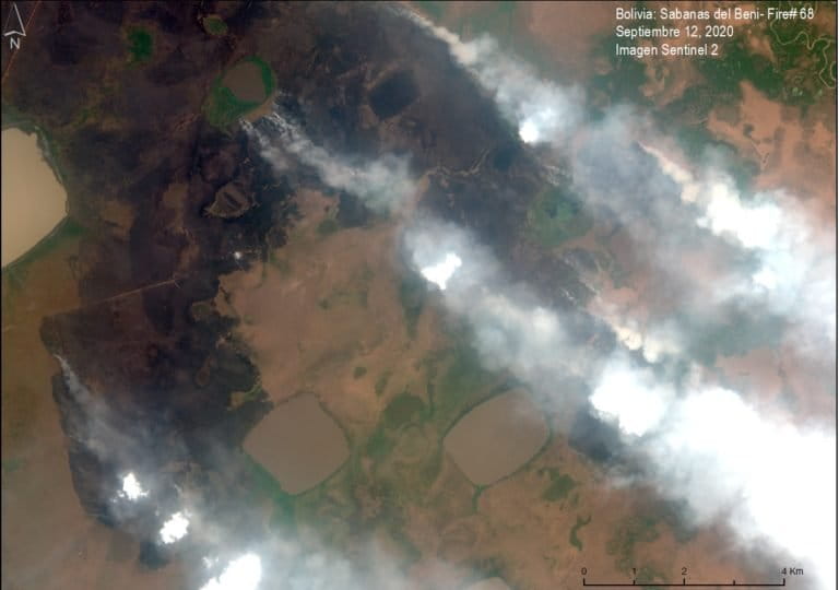 In Bolivia, more than 25% of major fires this year burned in protected ...