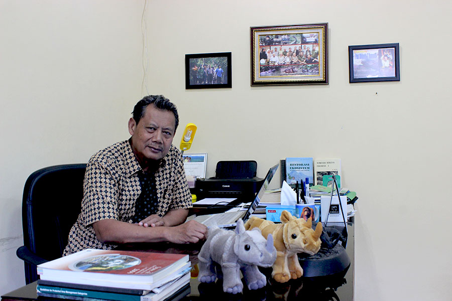 Widodo Ramono, the man on a mission to save Sumatran rhinos