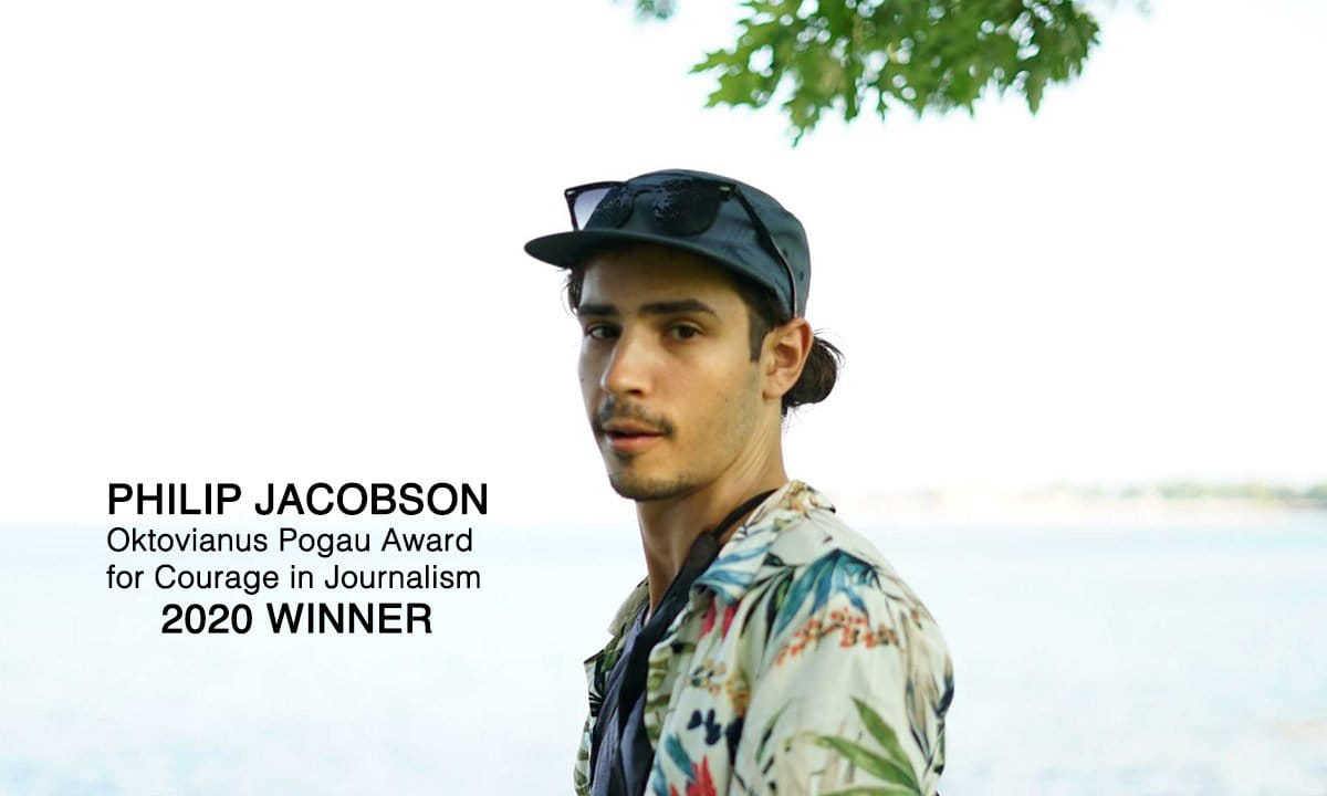 Mongabay editor Philip Jacobson wins courage in journalism award