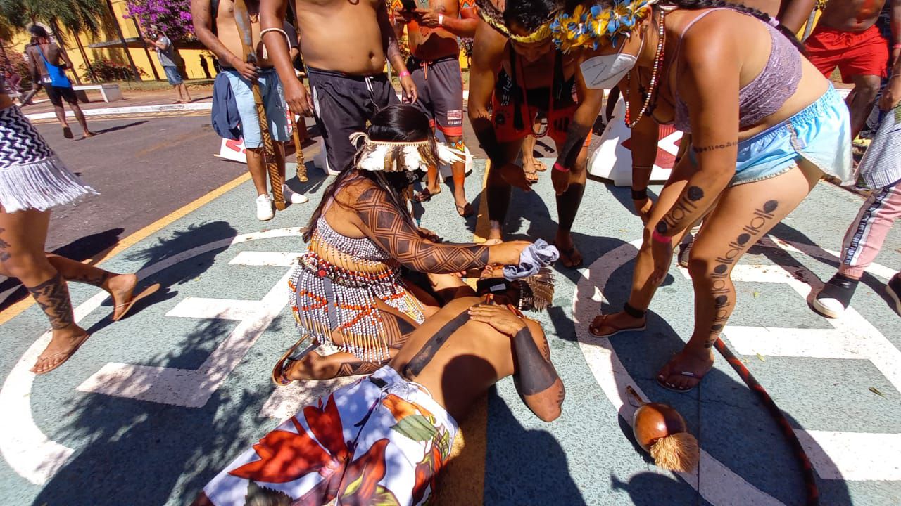 Under assault at home, Indigenous leaders get a violent welcome in Brasília