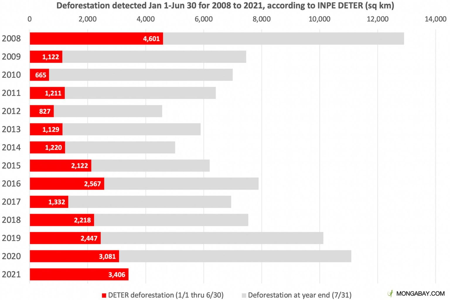 Amazon deforestation rises modestly in June