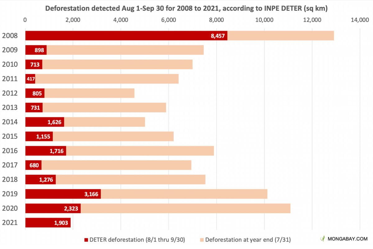 Brazil reports increase in Amazon logging