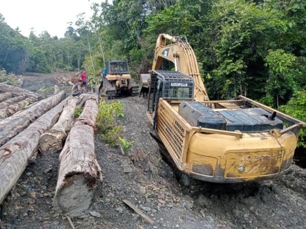 Malaysia’s Indigenous Penan block roads to stop logging in Borneo