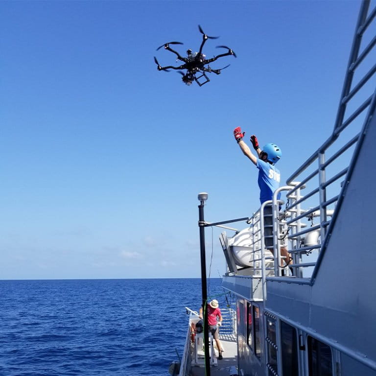 Where satellites come up short, drones can fill in a picture of our oceans