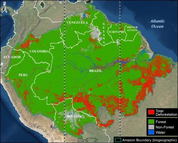 How close is the Amazon tipping point? Forest loss in the east changes ...