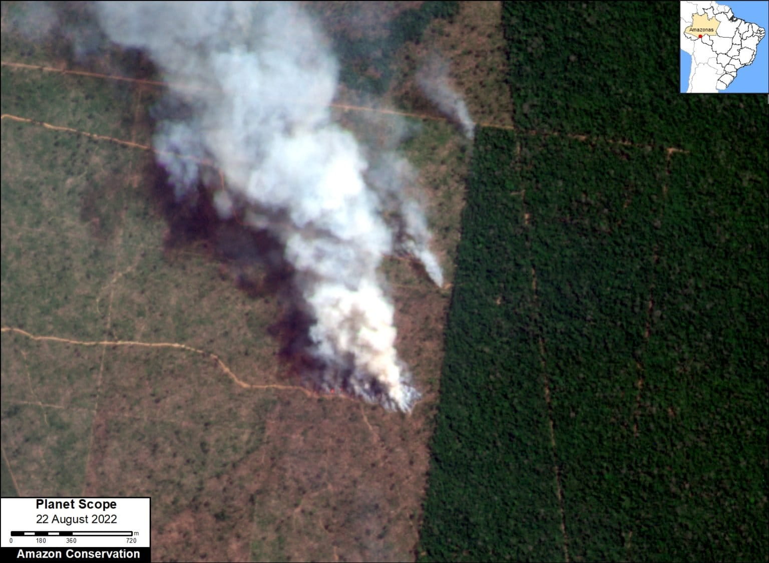 2022 Amazon fires tightly tied to recent deforestation, new data show