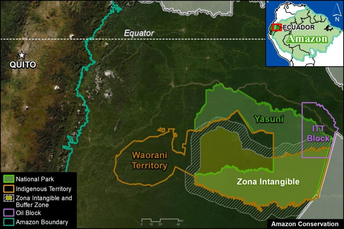 Mapping of no-drill areas in Ecuador’s Amazon can be scaled for entire ...