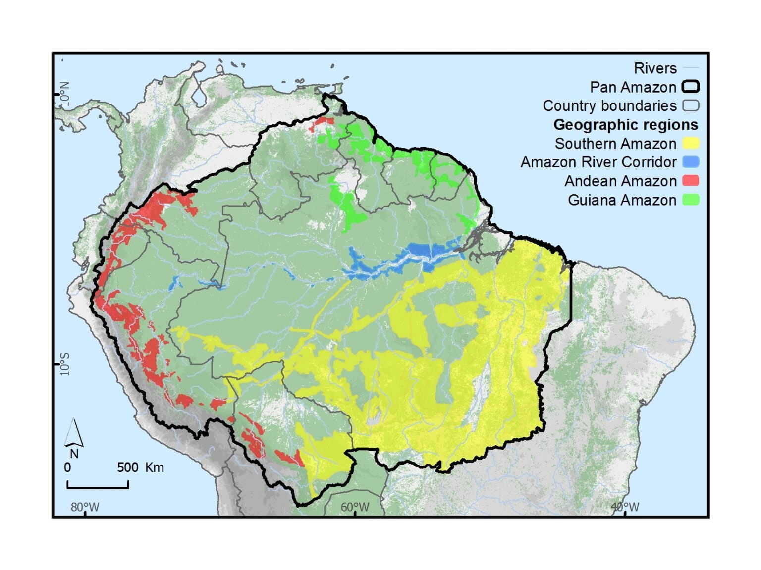 The geography of environmental degradation in the Amazon