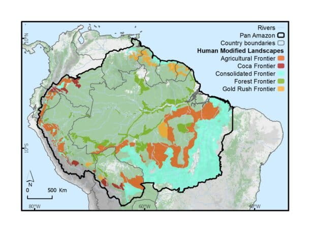 The geography of environmental degradation in the Amazon