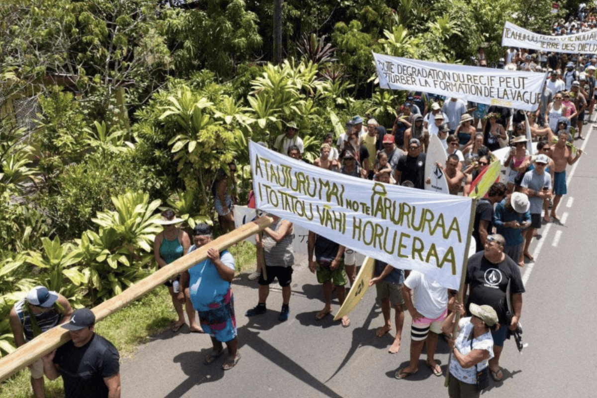 Reef damage from 2024 Olympics surfing venue is avoidable (commentary)