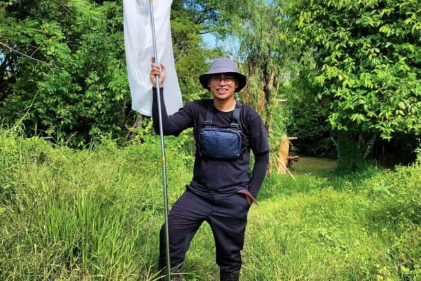 In eastern Indonesia, a child adventurer discovers a new giant stick insect