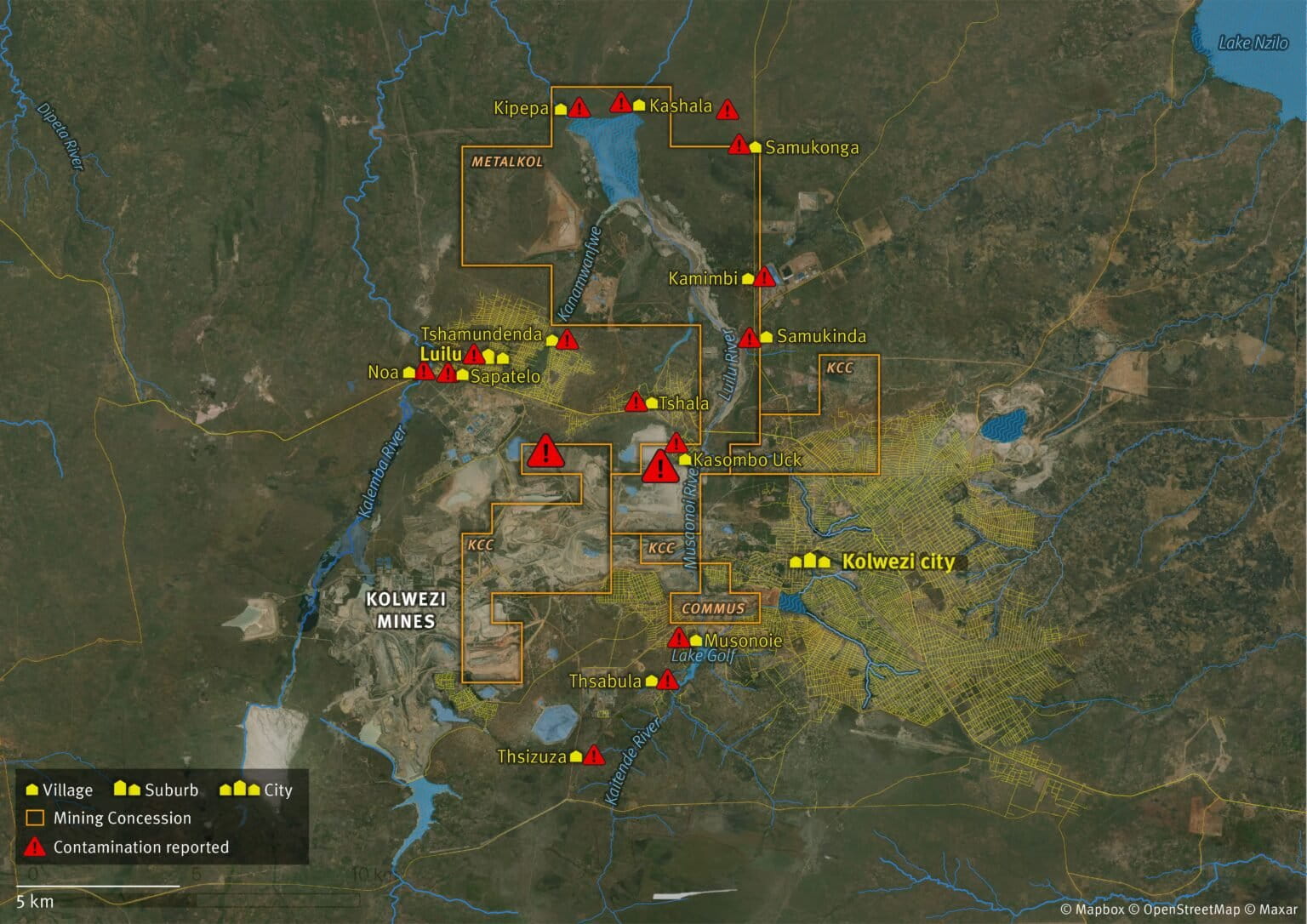 Global cobalt rush drives toxic toll near DRC mines