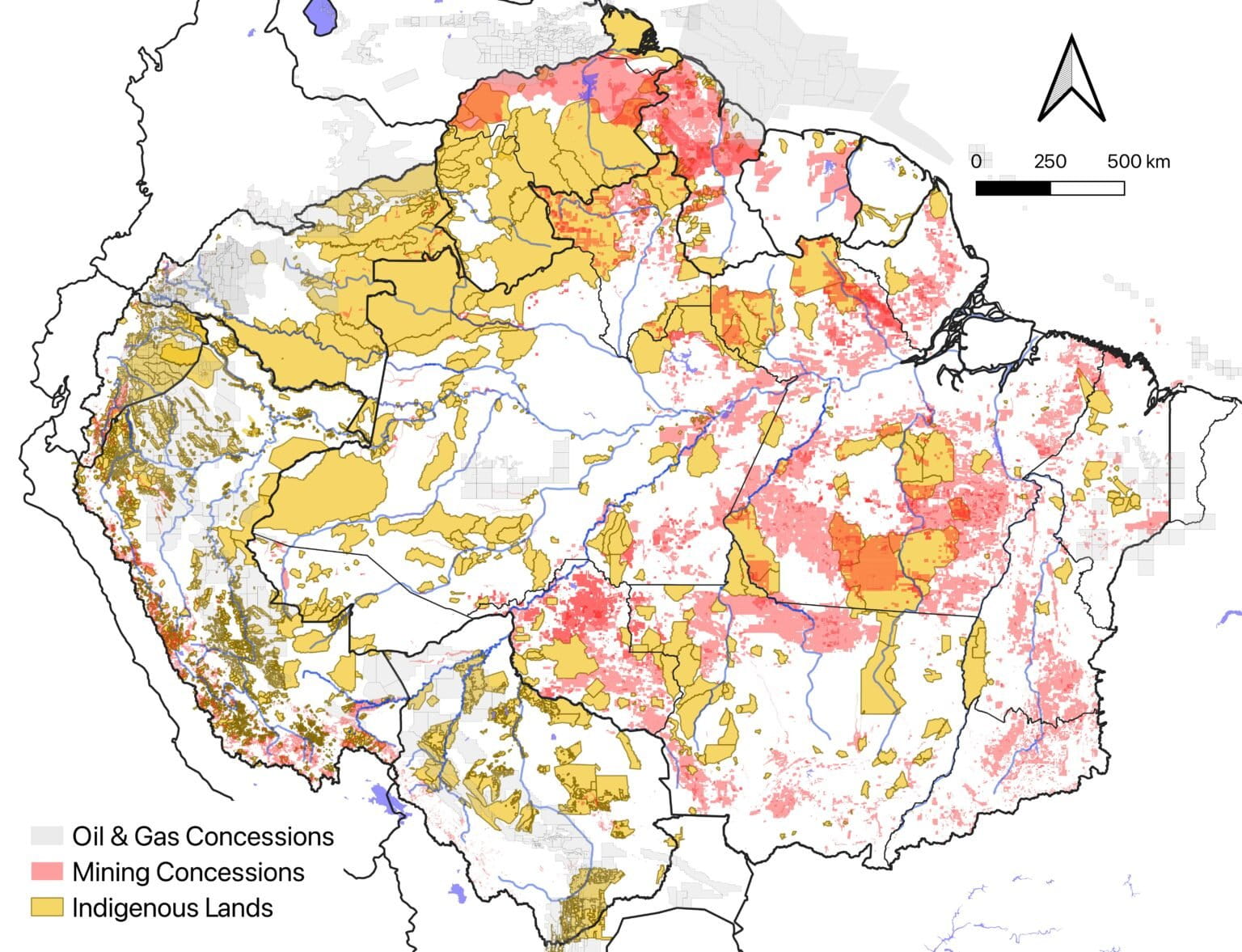 Mining in the Pan Amazon in pursuit of the world's most precious metal