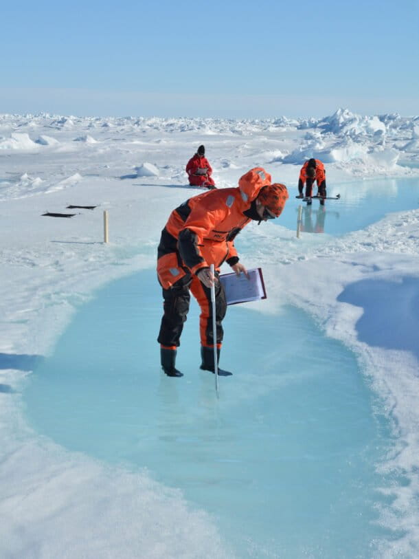 Arctic melt ponds influence sea ice extent each summer — but how much?