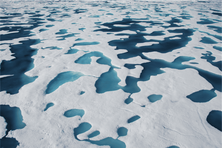 Arctic melt ponds influence sea ice extent each summer — but how much?