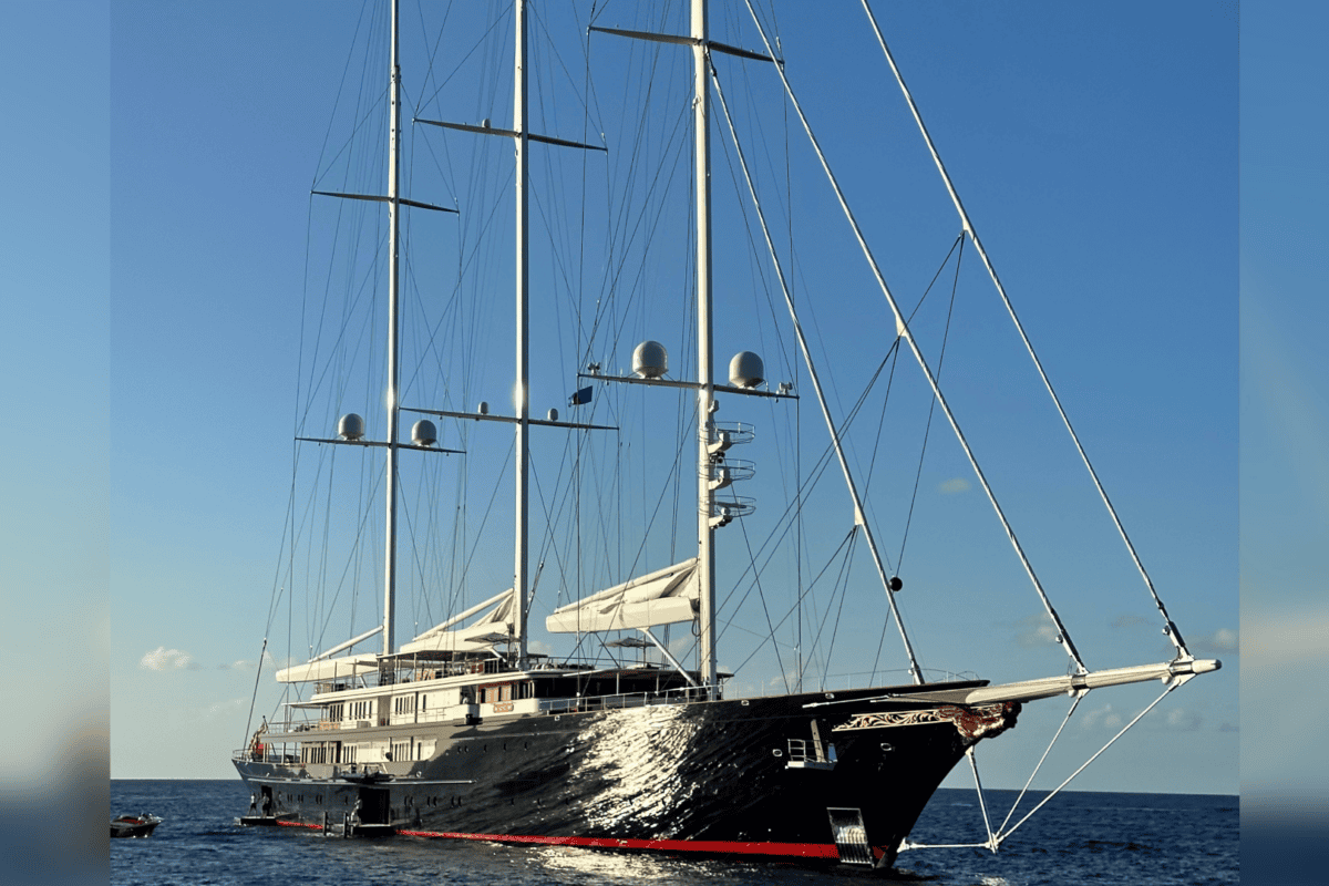 Maker of Jeff Bezos’s yacht fined for using Myanmar ‘blood timber’