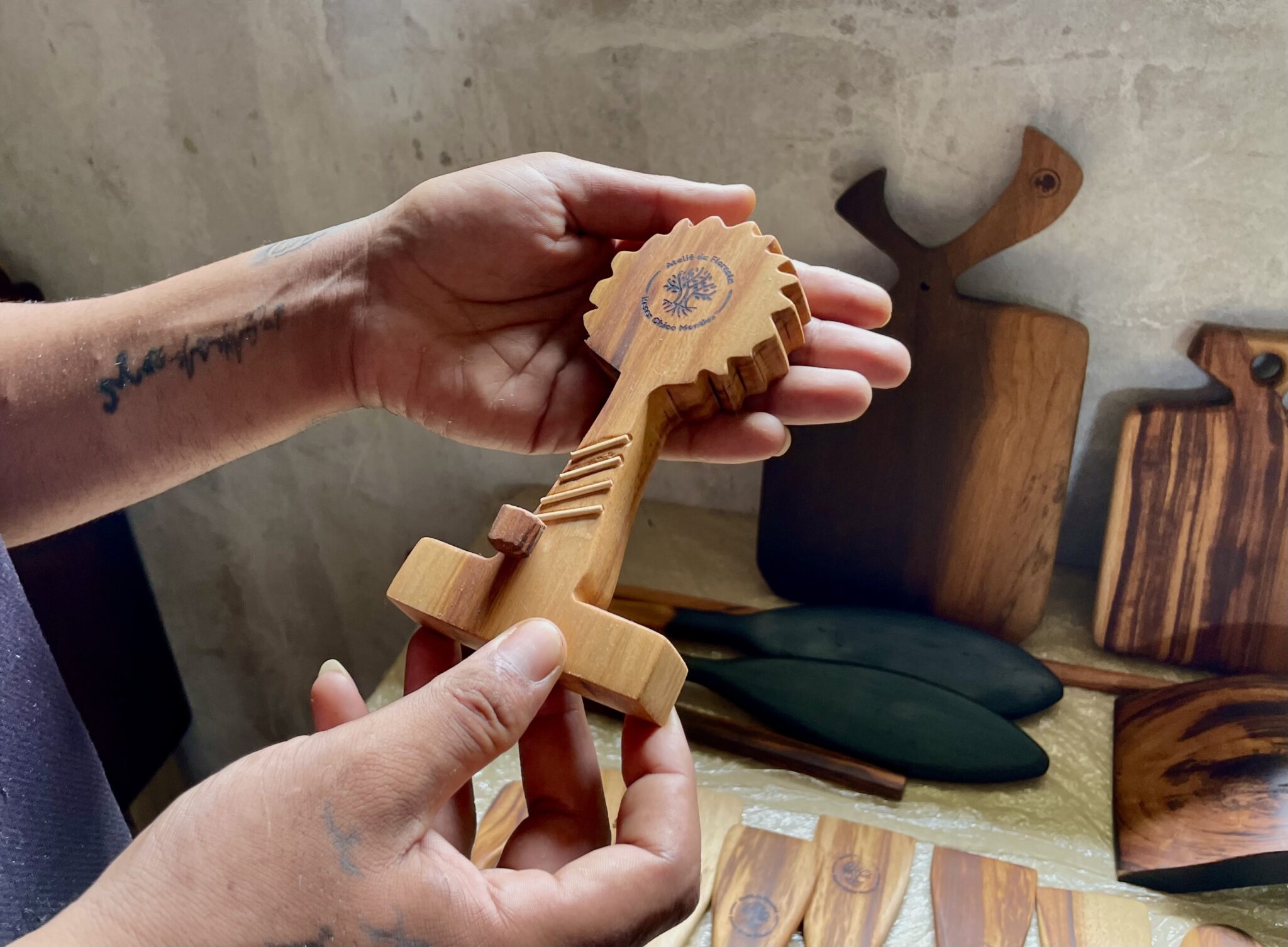 Handcrafted woodwork helps save an Amazonian reserve, one tree at a time
