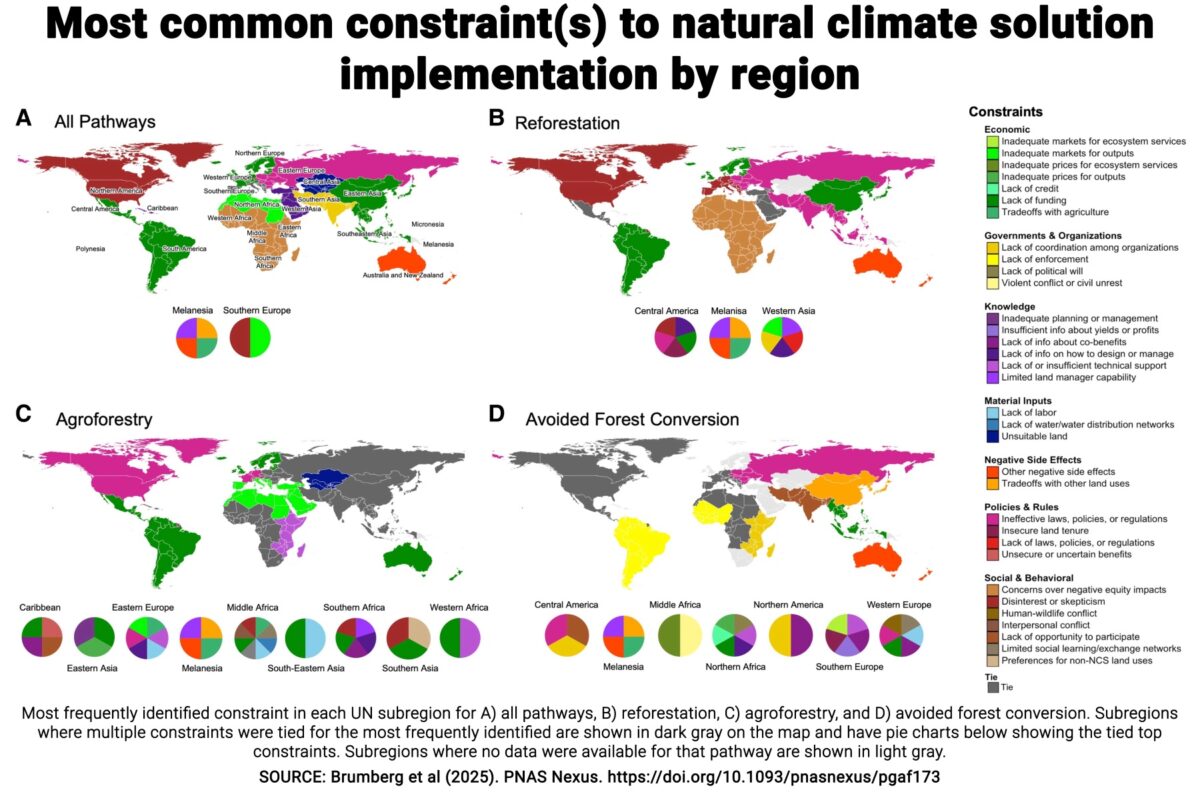 What’s holding back natural climate solutions?