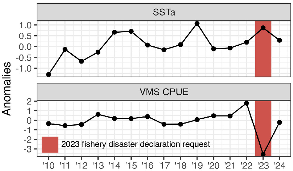Study tracks fishing boats to see how heat waves affect fish distribution