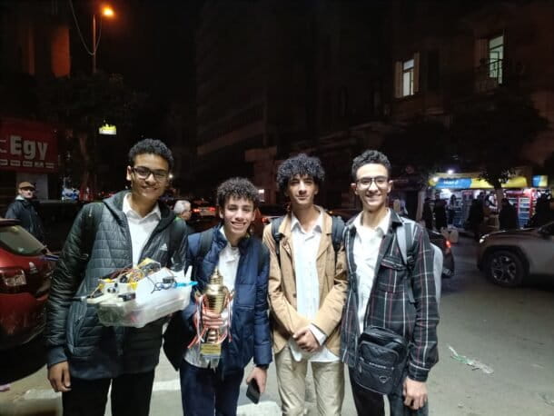 Egyptian teens use robots for ‘smarter and more responsive’ way to ...