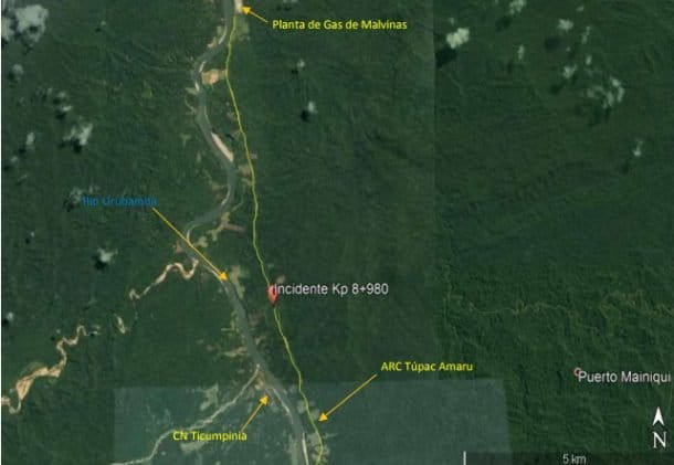 27 personas afectadas por derrame de gas líquido en la selva peruana