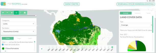 Amazonía: nuevo mapa revela una pérdida del tamaño de Ecuador en 17 años