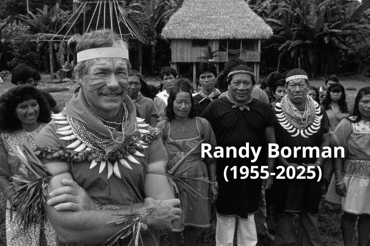 Randy Borman, el hombre que se convirtió en Cofán (1955-2025)