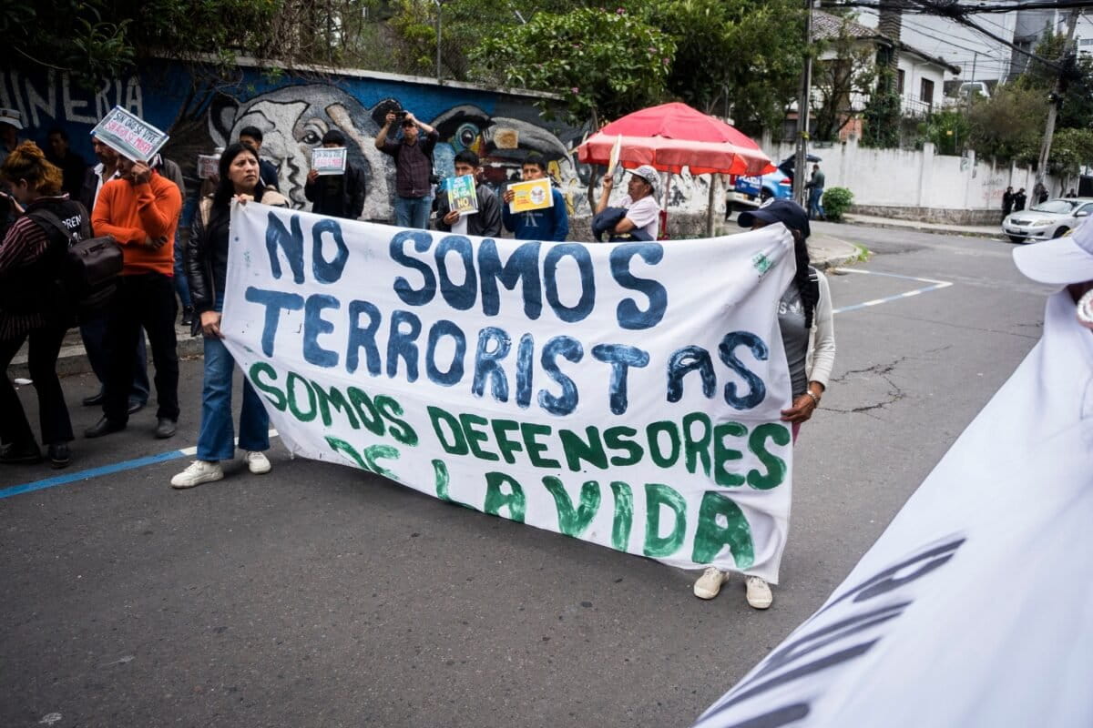 Gobierno de Ecuador bloqueó cuentas de líderes indígenas