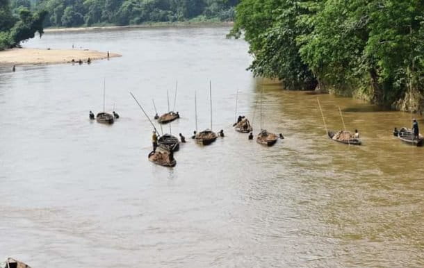 Illegal sand mining a threat to the shrinking Chandubi lake