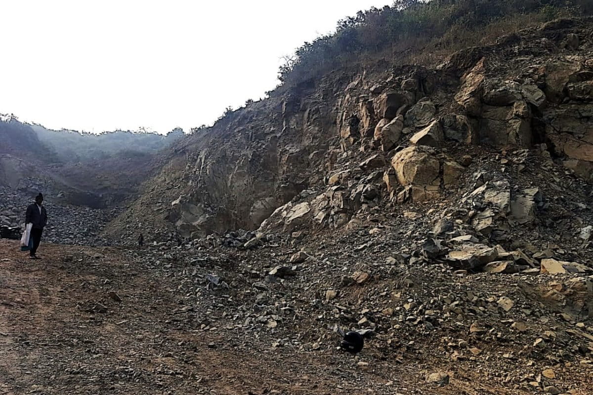 A primitive tribe and rare fossils threatened by stone mining in Jharkhand