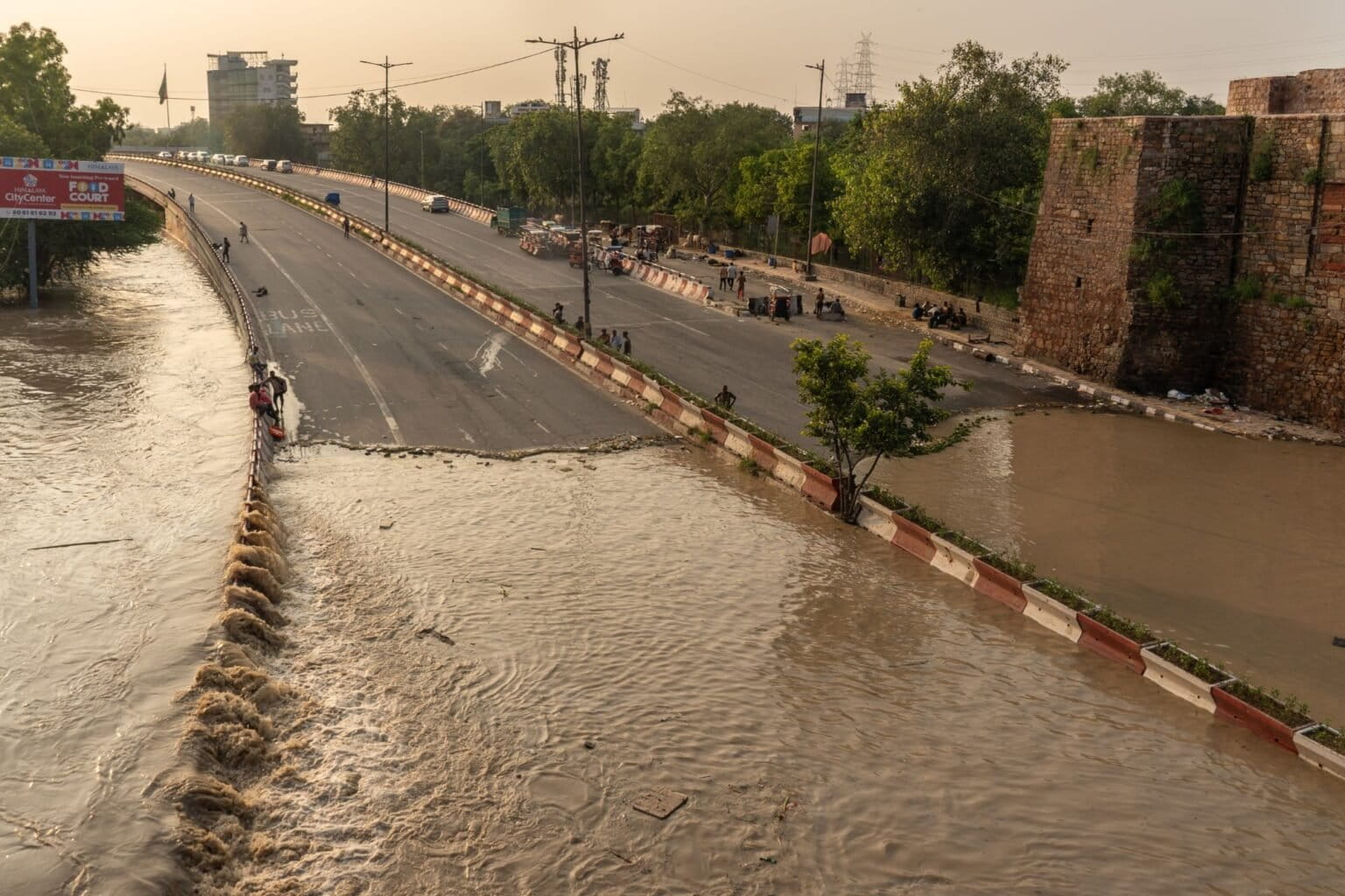 Behind Delhi’s floods is a history of encroachment and diminishing wetlands