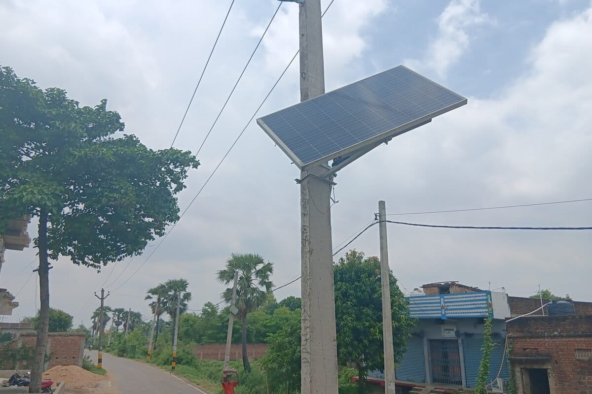 Slow progress hinders Bihar's solar street light initiative